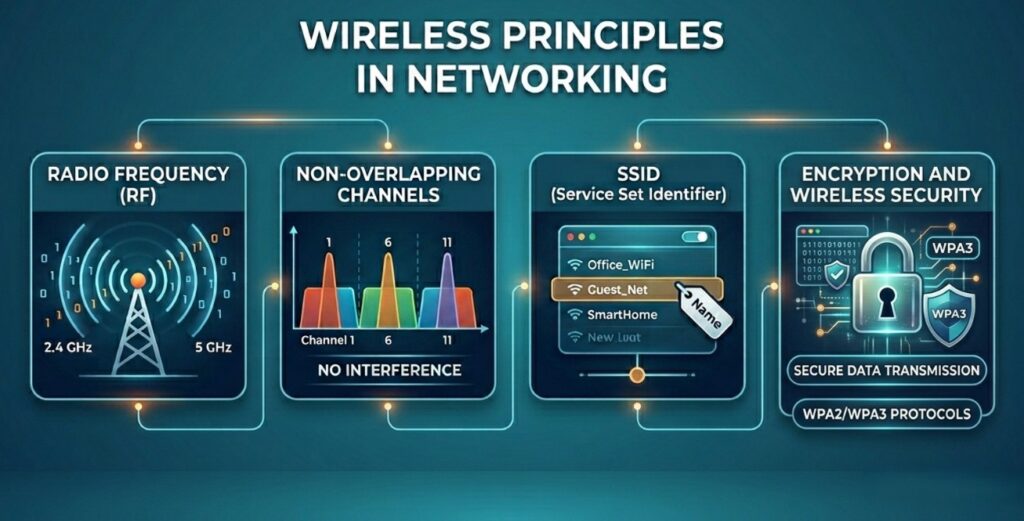 Wireless Principles in Networking - My Computer Notes